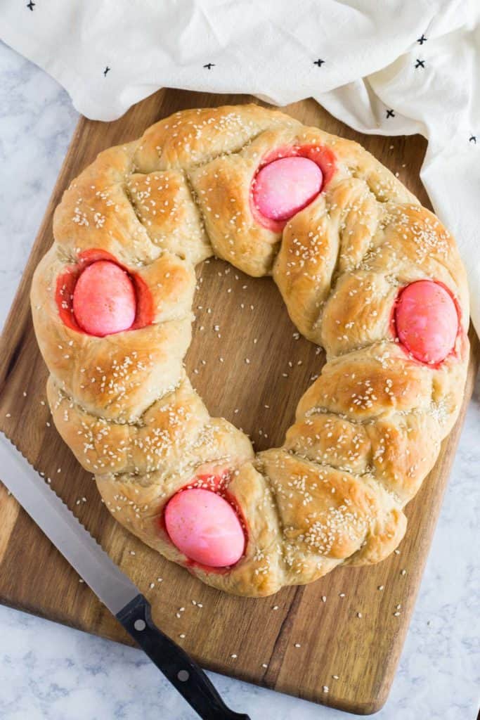 Greek Easter Bread Recipe | Wanderzest