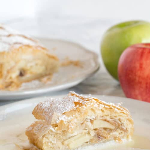German Apple Strudel (Apfelstrudel) Recipe | Wanderzest