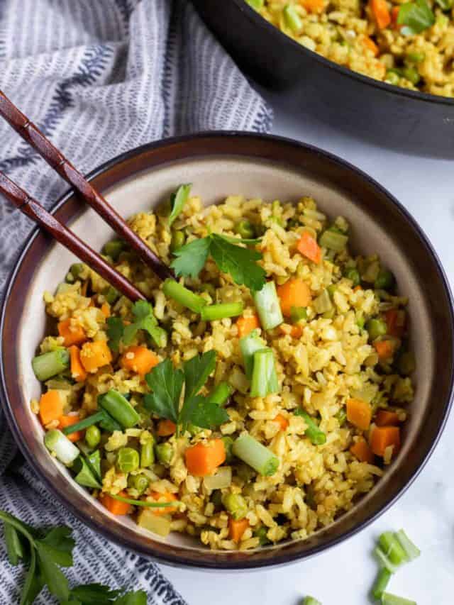 Curry Fried Rice Recipe | Wanderzest
