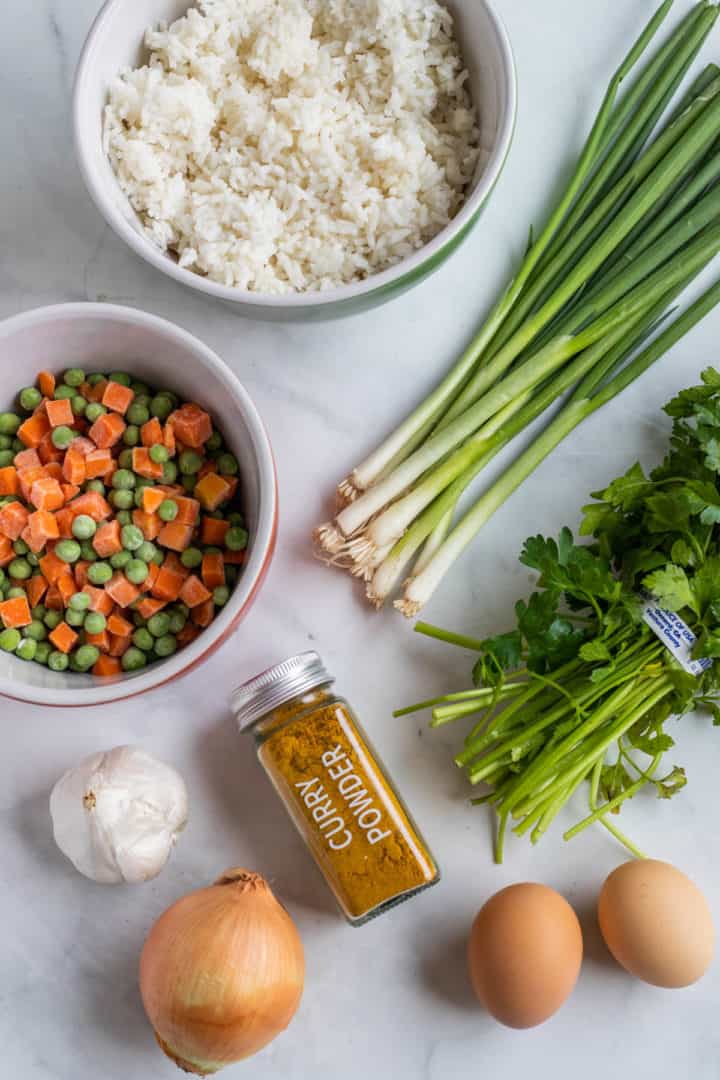 Curry Fried Rice Recipe | Wanderzest