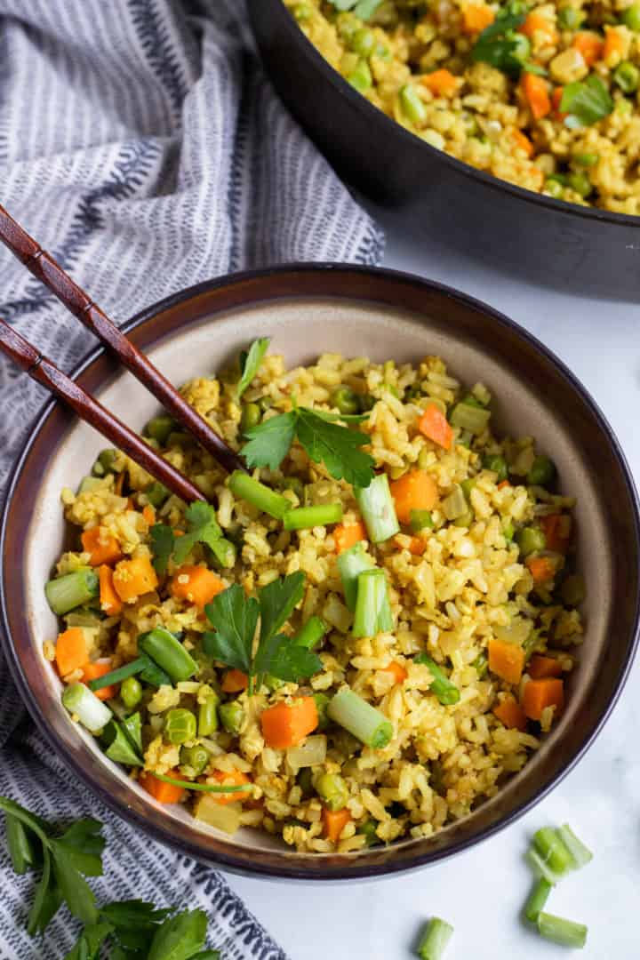 Curry Fried Rice Recipe | Wanderzest