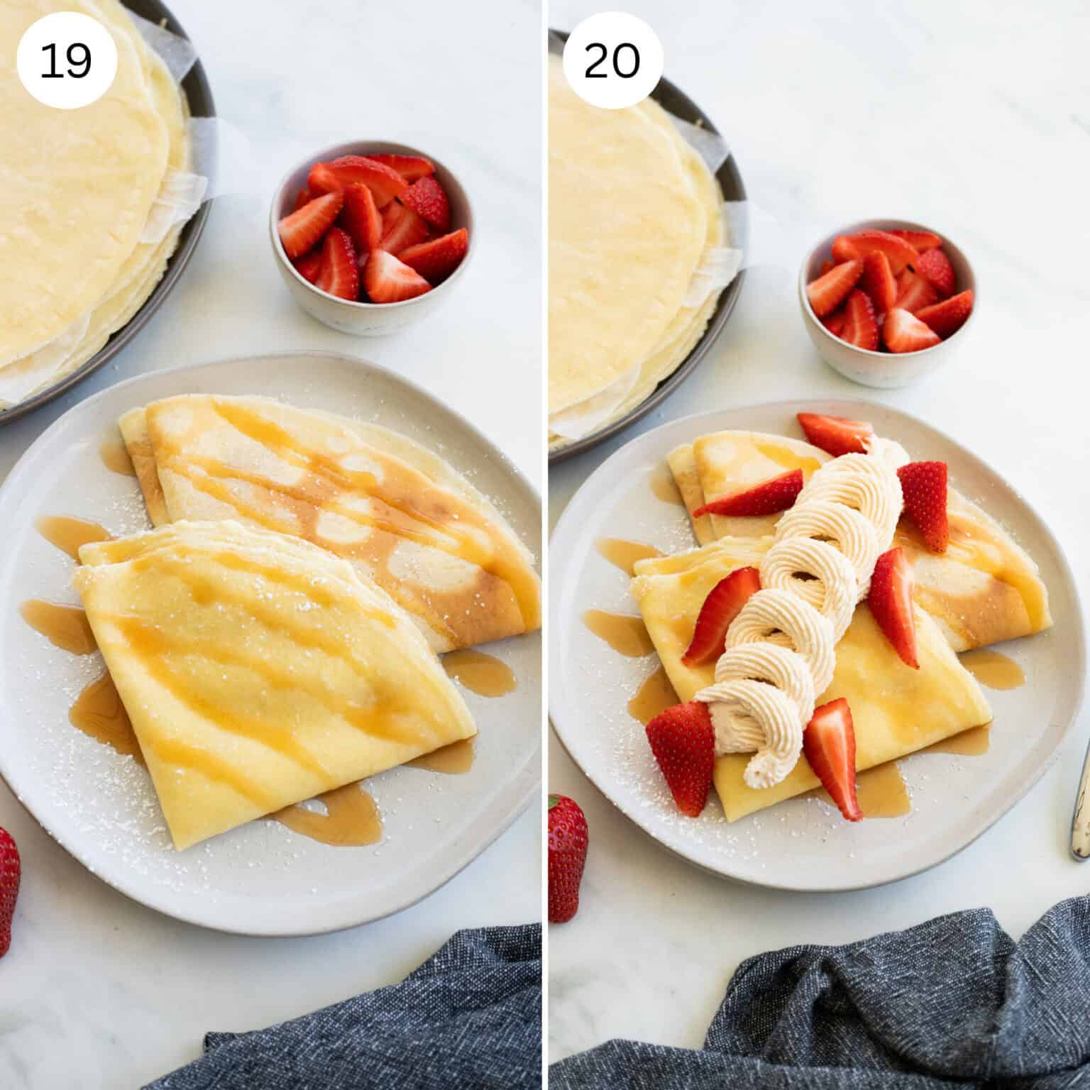 Butterbeer Crepes (Epic Universe Copycat) | Wanderzest